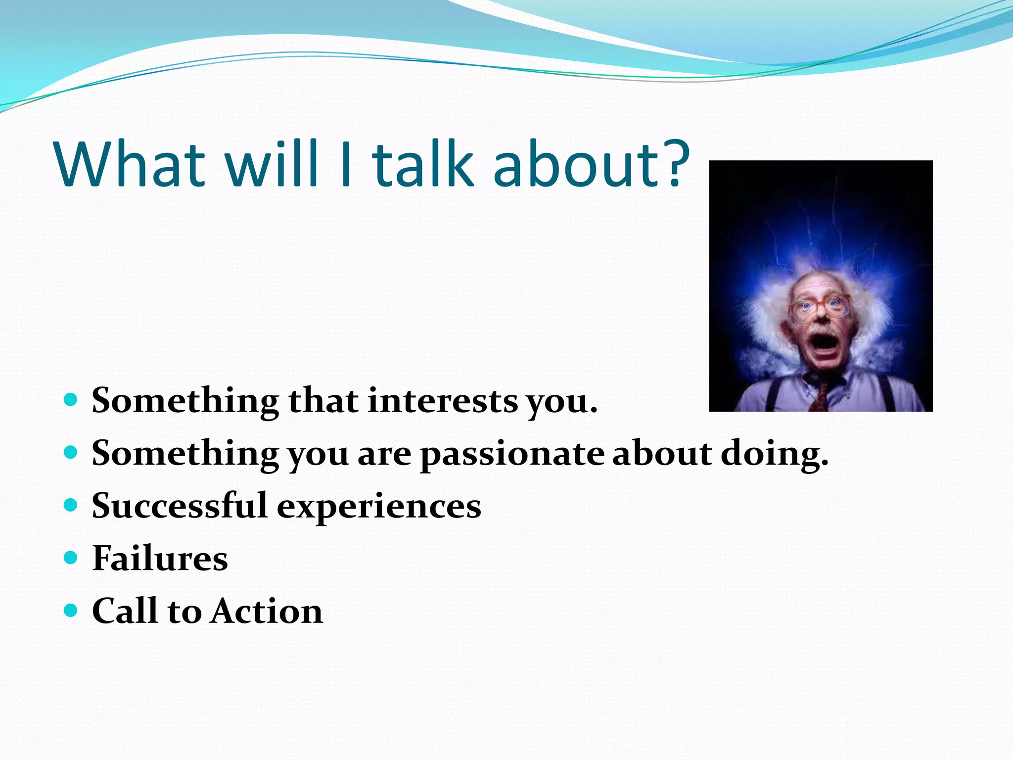 Lightning talks | PPTX