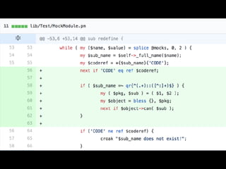 Lightning Talk Perl Test mock module | PPT