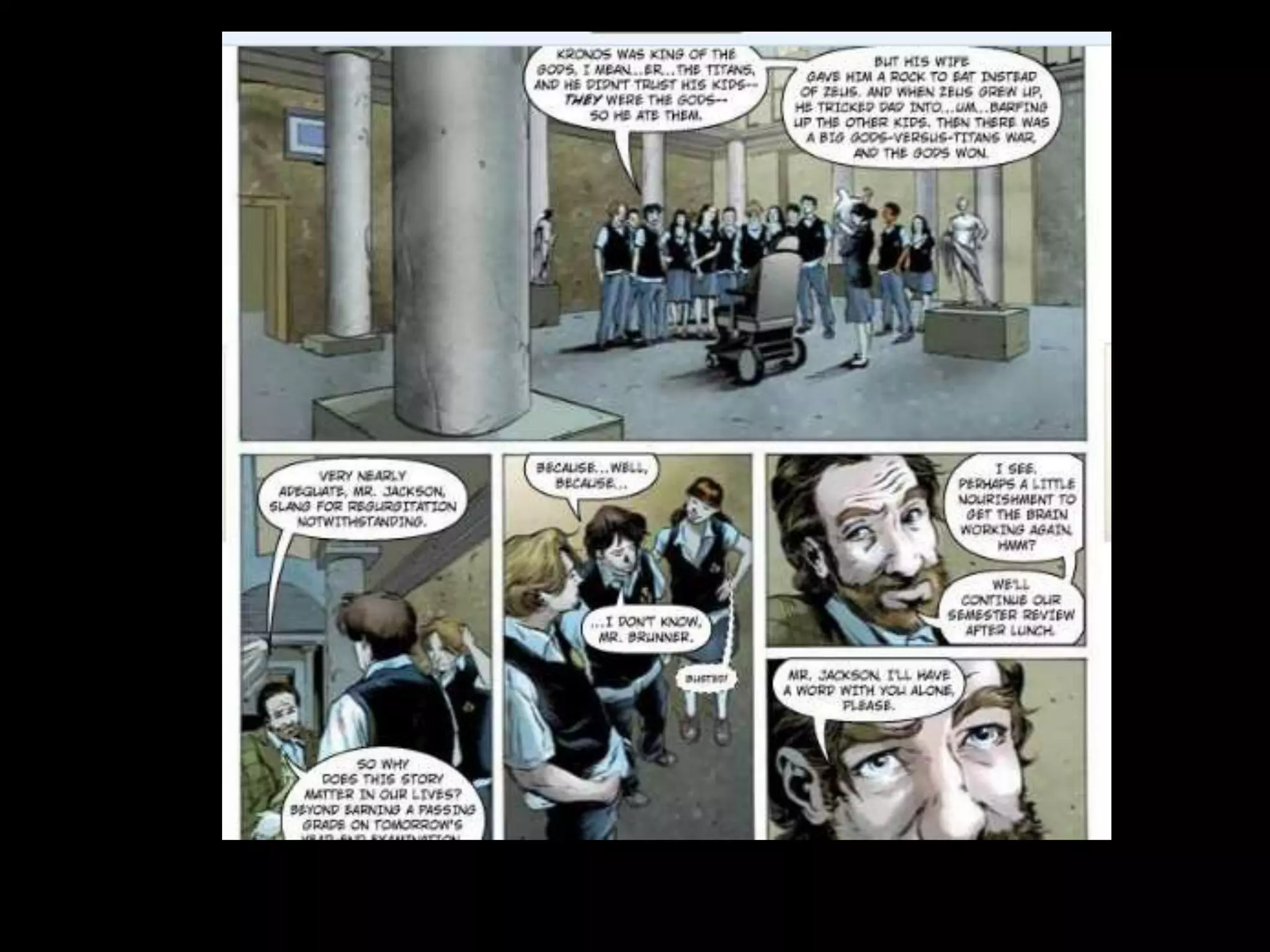 Lightning Thief graphic novel | PPT