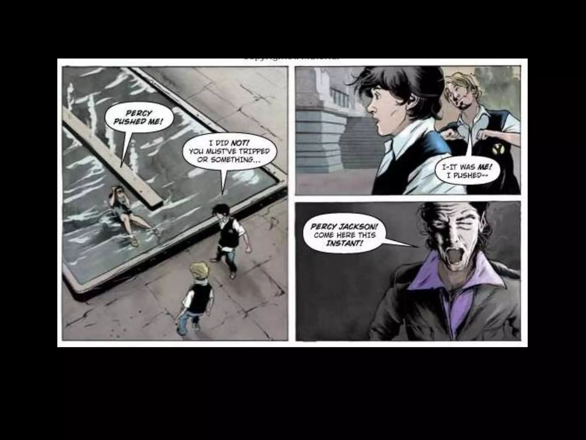 Lightning Thief graphic novel | PPT