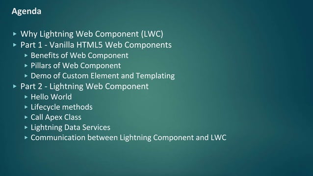 Lightning web components | PPT