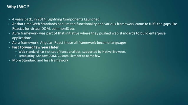 Lightning web components | PPT