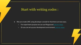 Lightning web components | PPT
