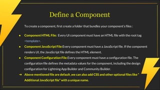 Lightning web components | PPT