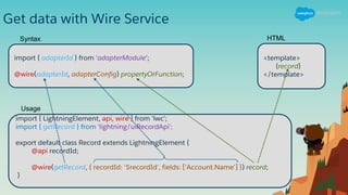 Lightning web components episode 2- work with salesforce data | PDF