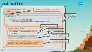 Lightning web components - Episode 4 : Security and Testing | PPT