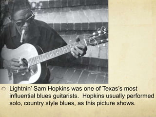Final Project: Lightnin' Hopkins | PPTX