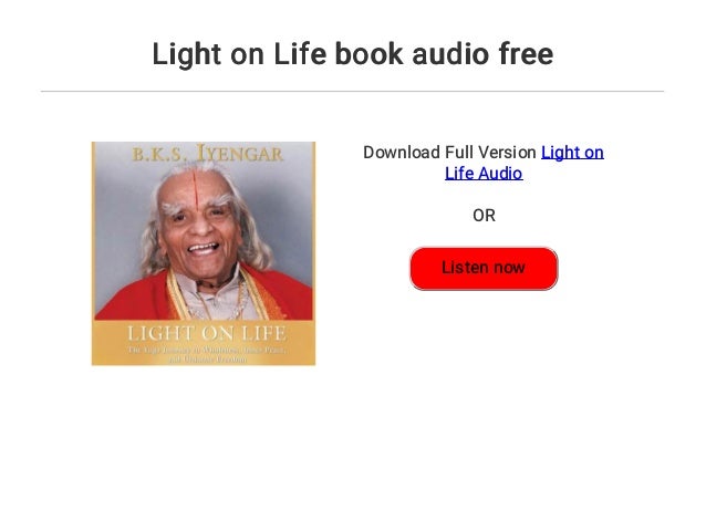 Light On Life Book Audio Free light-on-life-book-audio-free