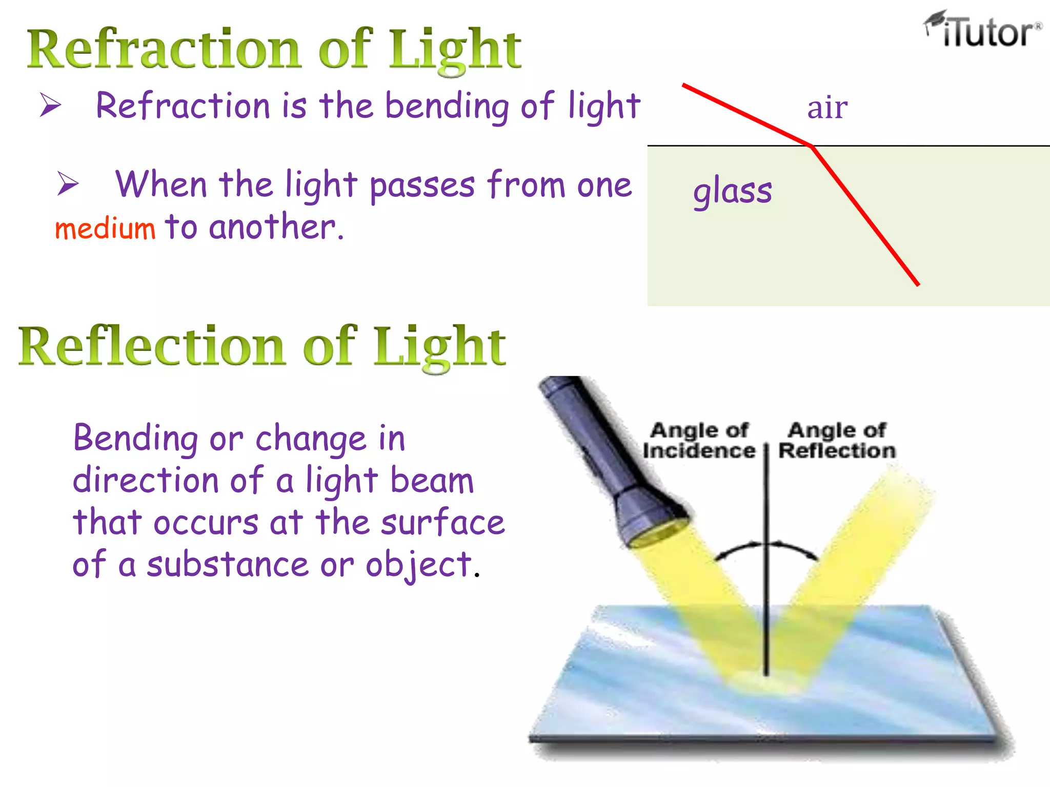Light & optics | PPTX
