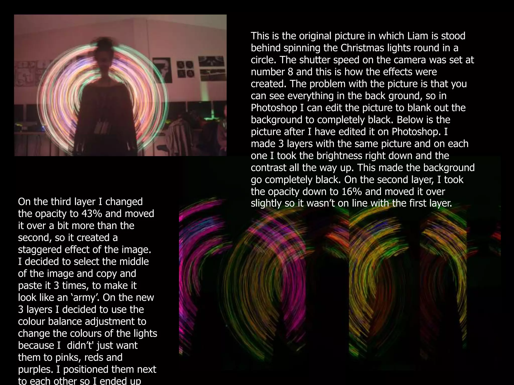 Light painting presentation | PPT
