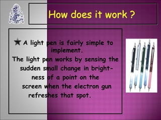 Light pen | PPT