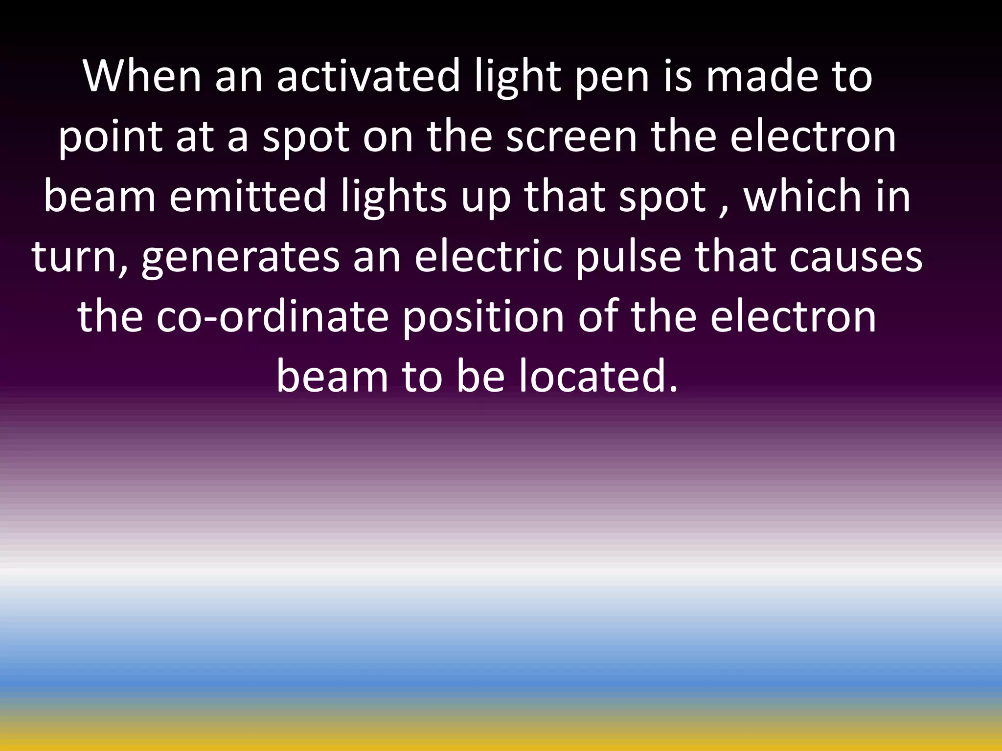 Light pens | PPT