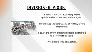 class 12 principle of management | PDF