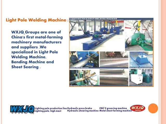 Light pole machine | PPT