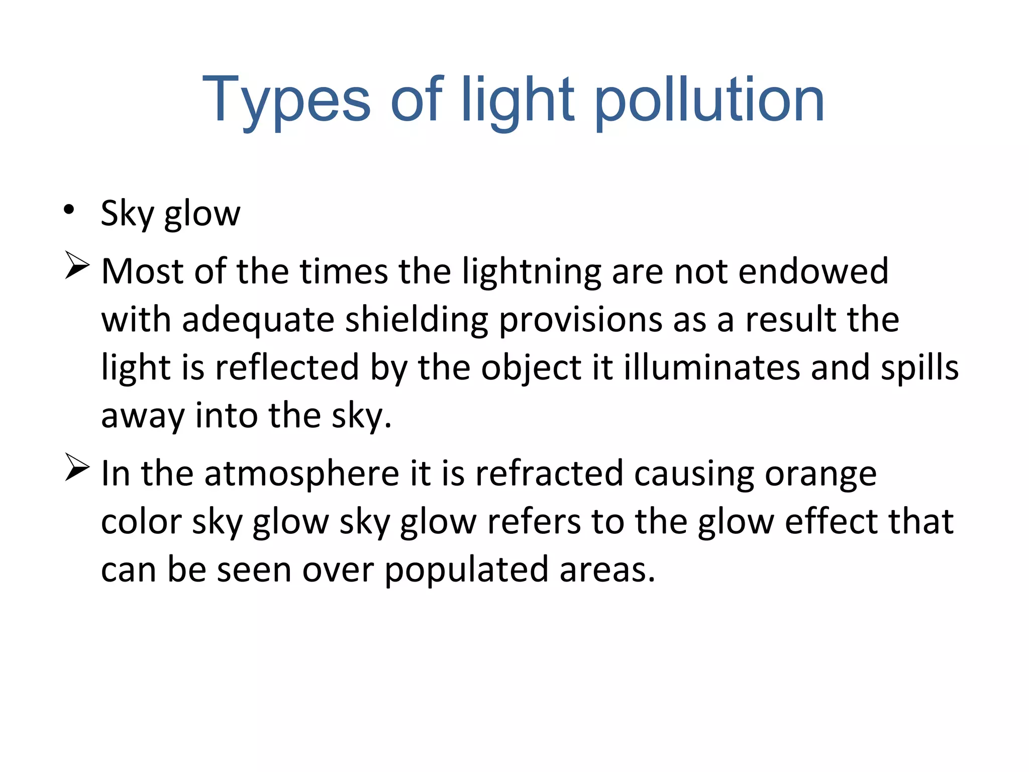 Light pollution | PPT