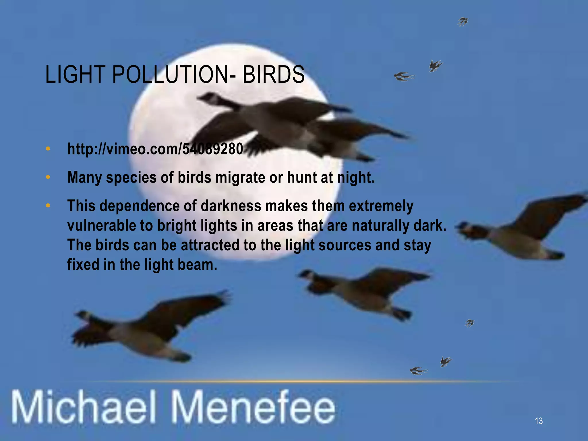 Light pollution | PPTX