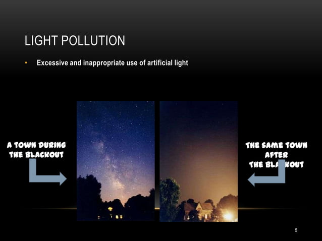 Light pollution | PPTX | Indoor Environmental Quality | Home & Garden