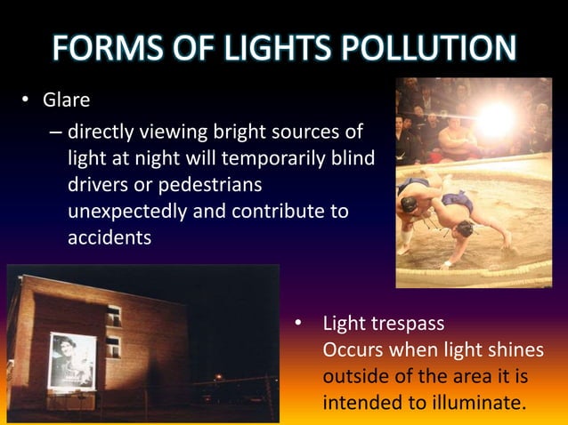 Light pollution | PPT