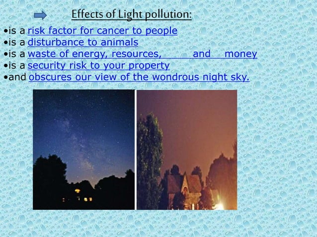 Light pollution | PPT