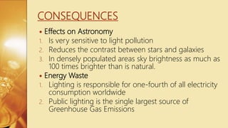 Light pollution | PPTX