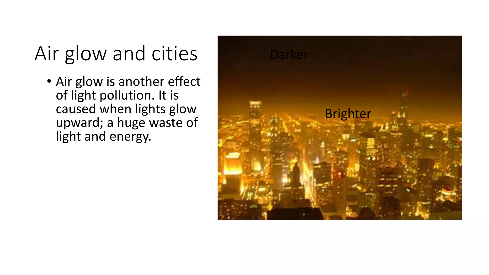 Light Pollution by sophia perez | PPTX