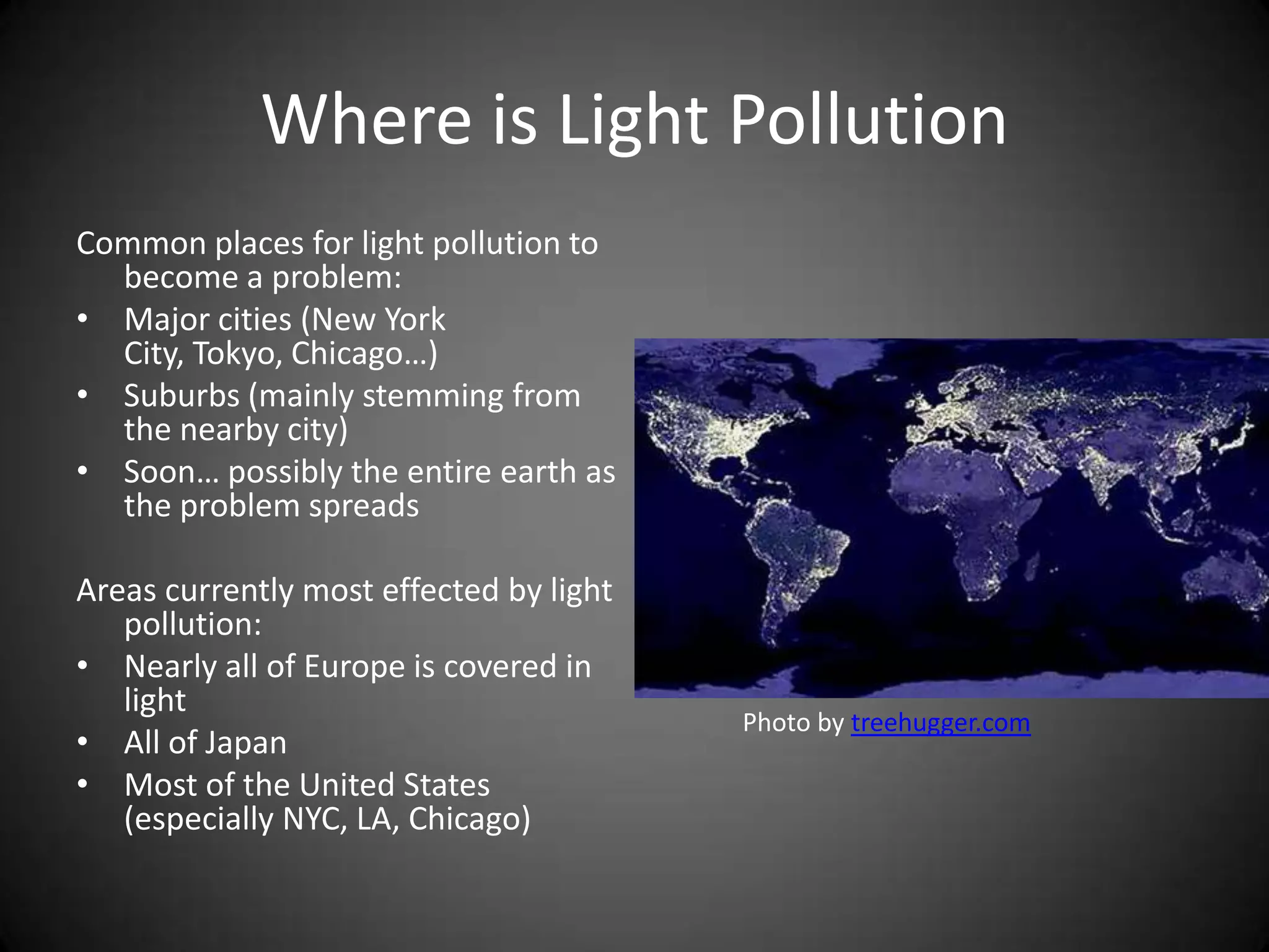 Light Pollution And Its Effects On The Night Sky | PPTX