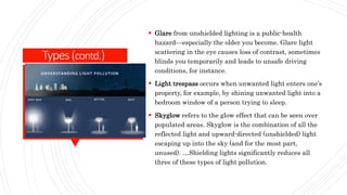 Environmental Science - Light Pollution | PPTX