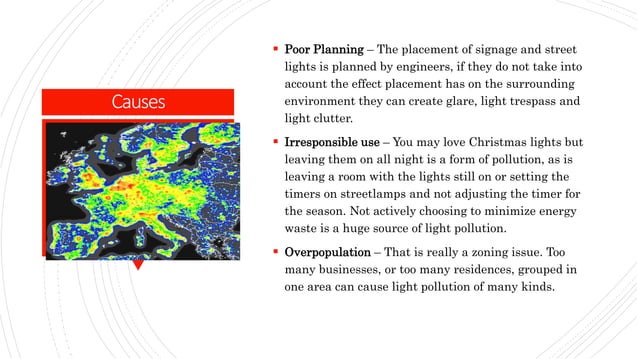 Environmental Science - Light Pollution | PPTX