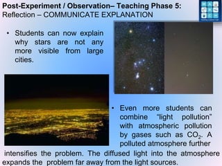 Light pollution march | PPTX