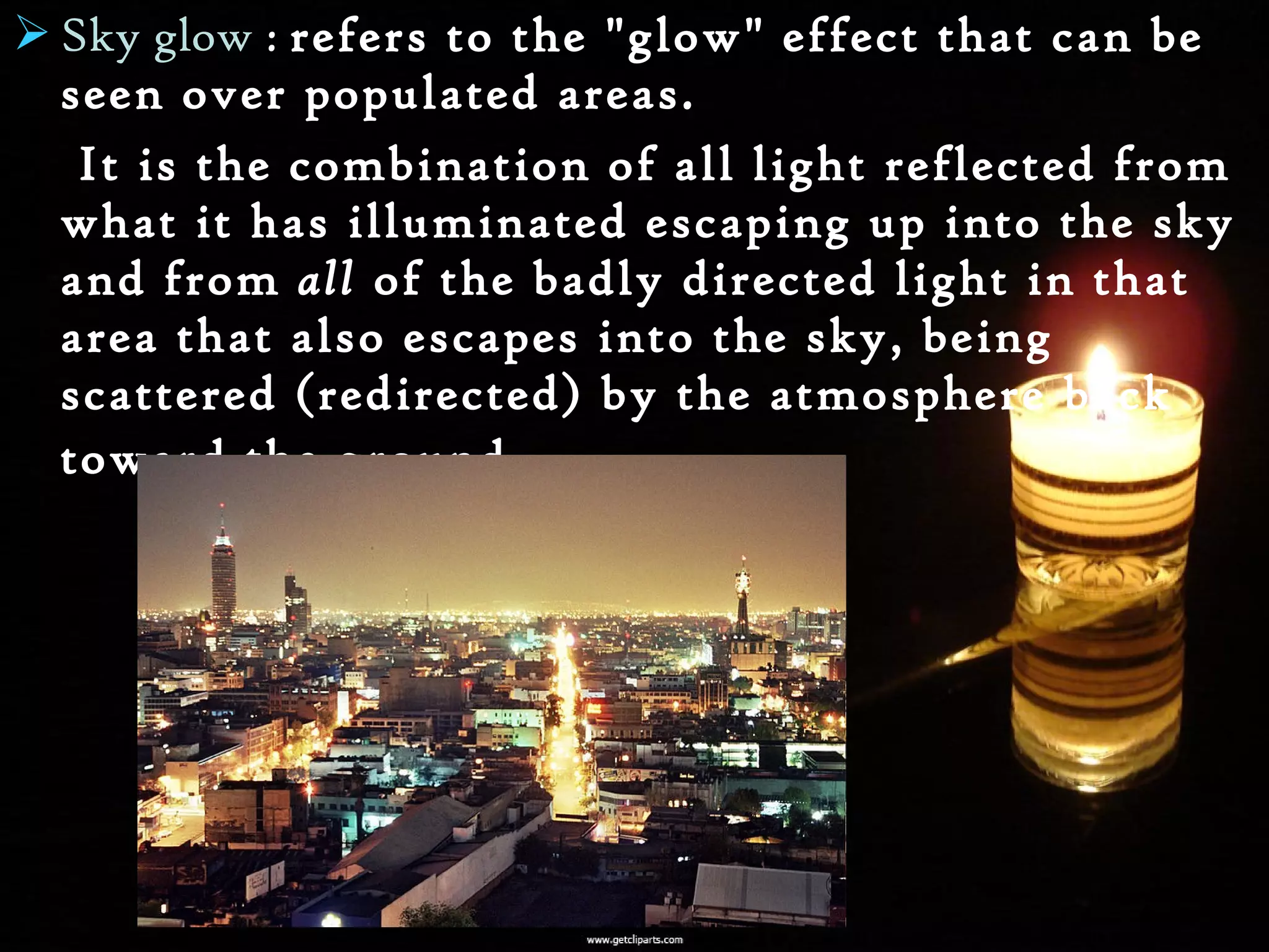 Light pollution power point presentation | PPT