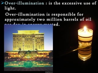 Light pollution power point presentation | PPT