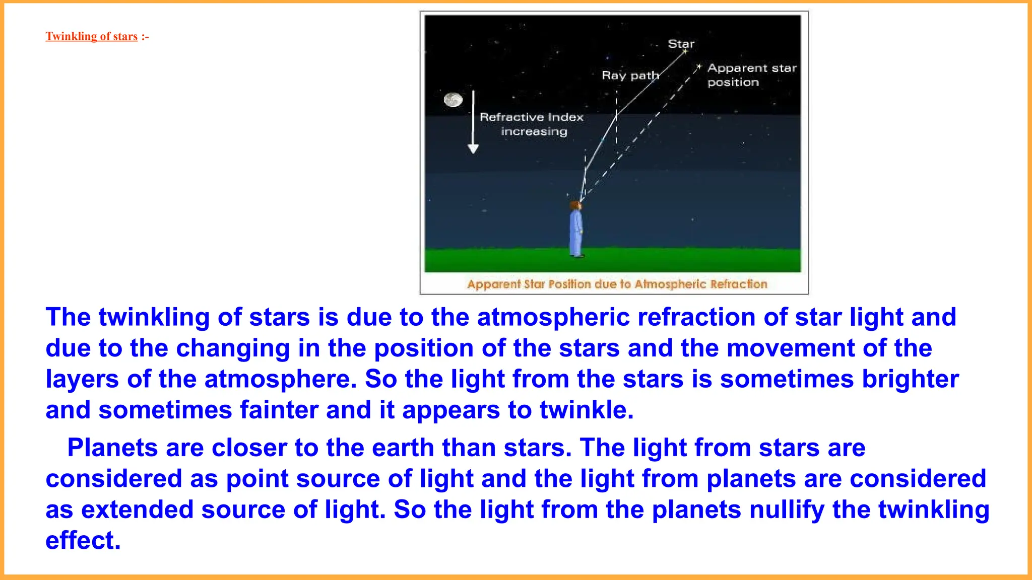 Optical phenomenon and human eye and its part | PPTX