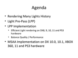 Light prepass | PPT