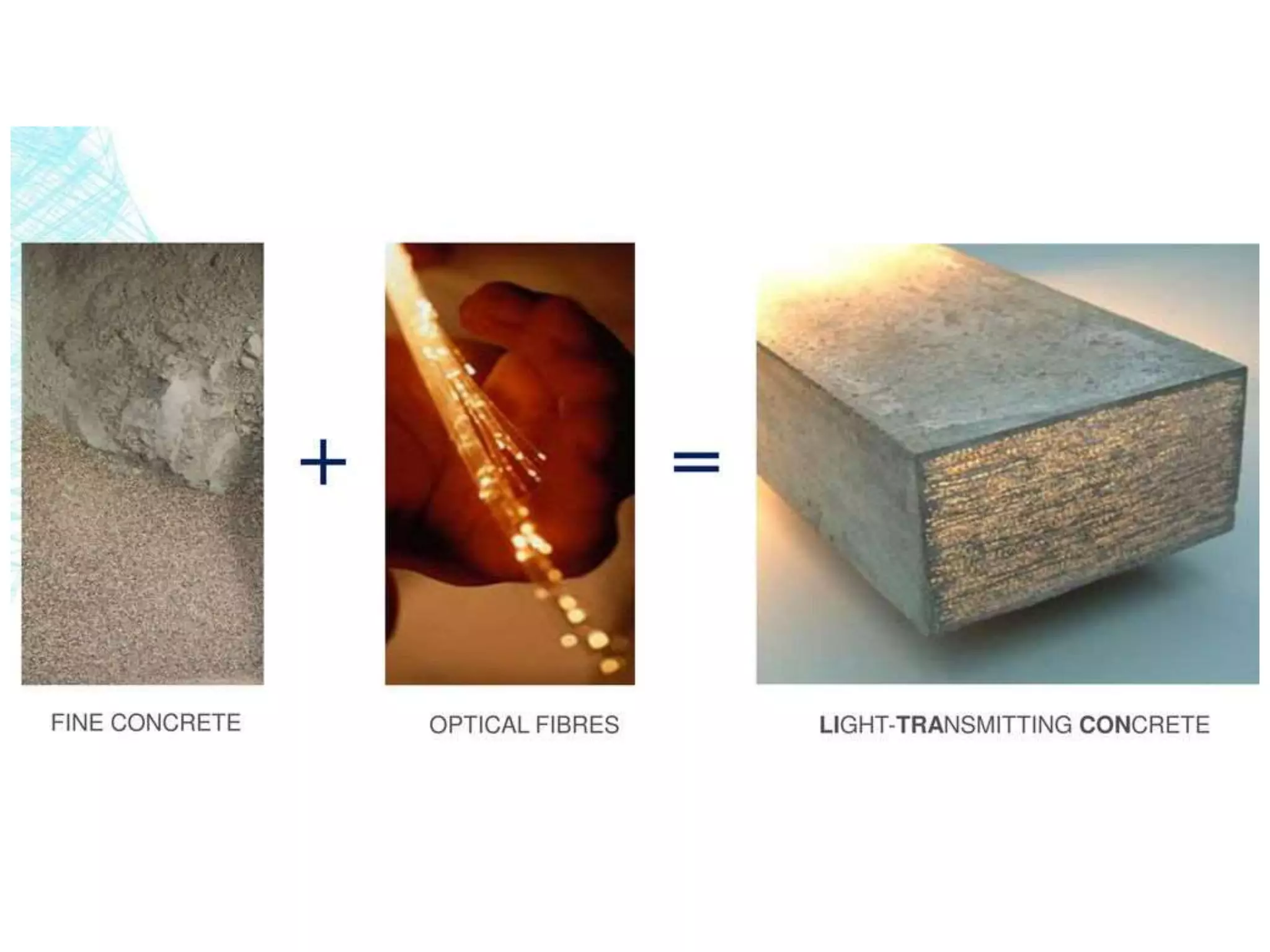 Light Transmitting Concrete (LTC) | PPT