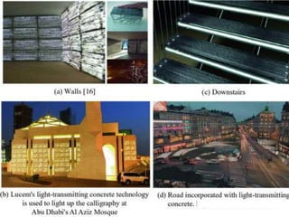 Light Transmitting Concrete (LTC) | PPT
