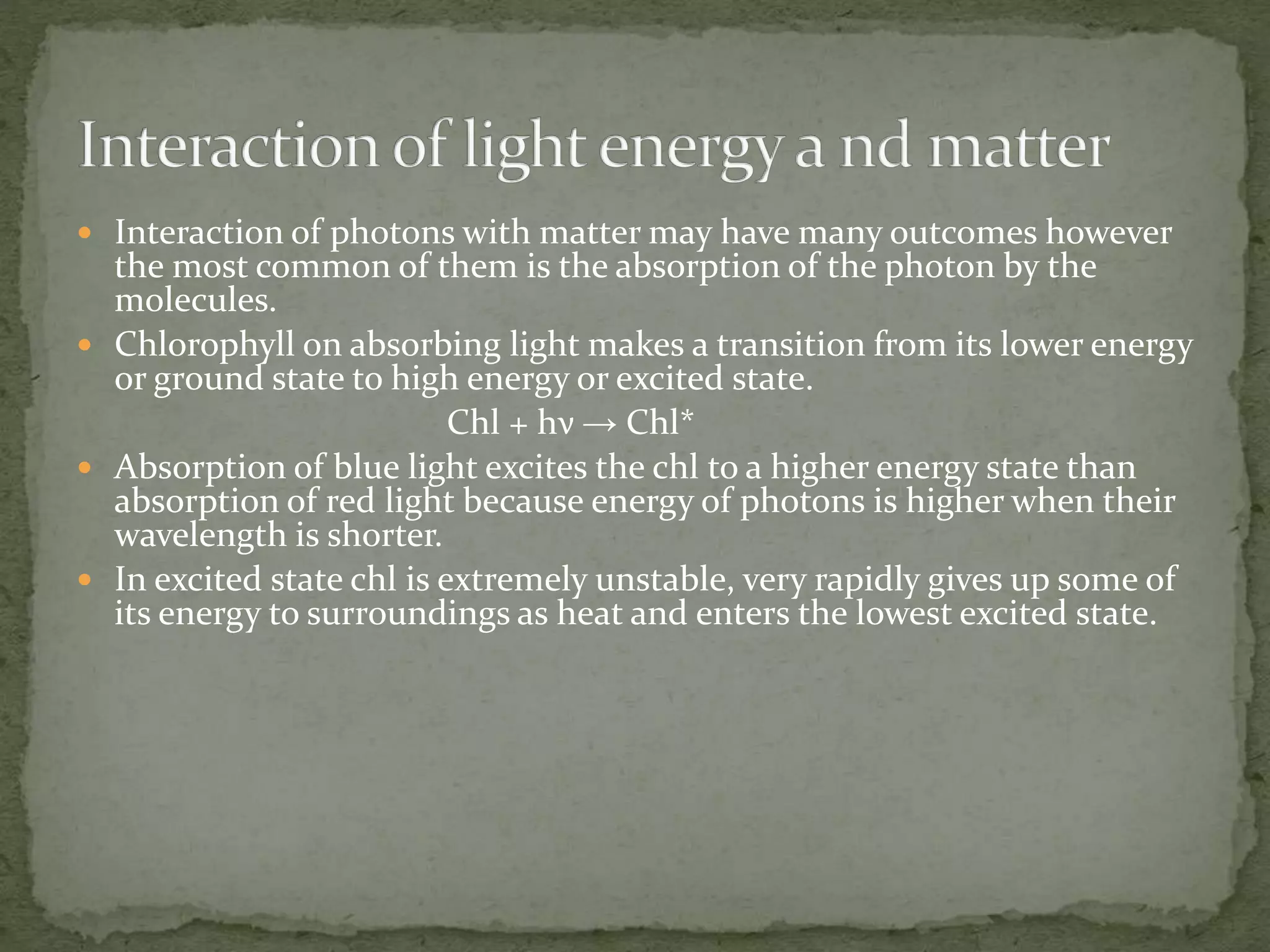Light reaction in photosynthesis | PPTX