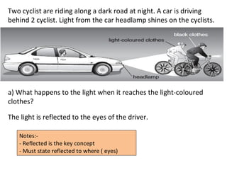 Light reflects | PPT