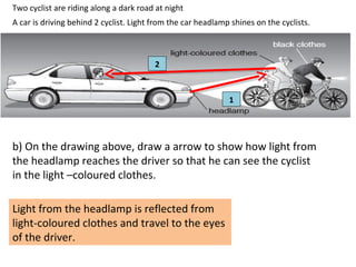 Light reflects | PPT