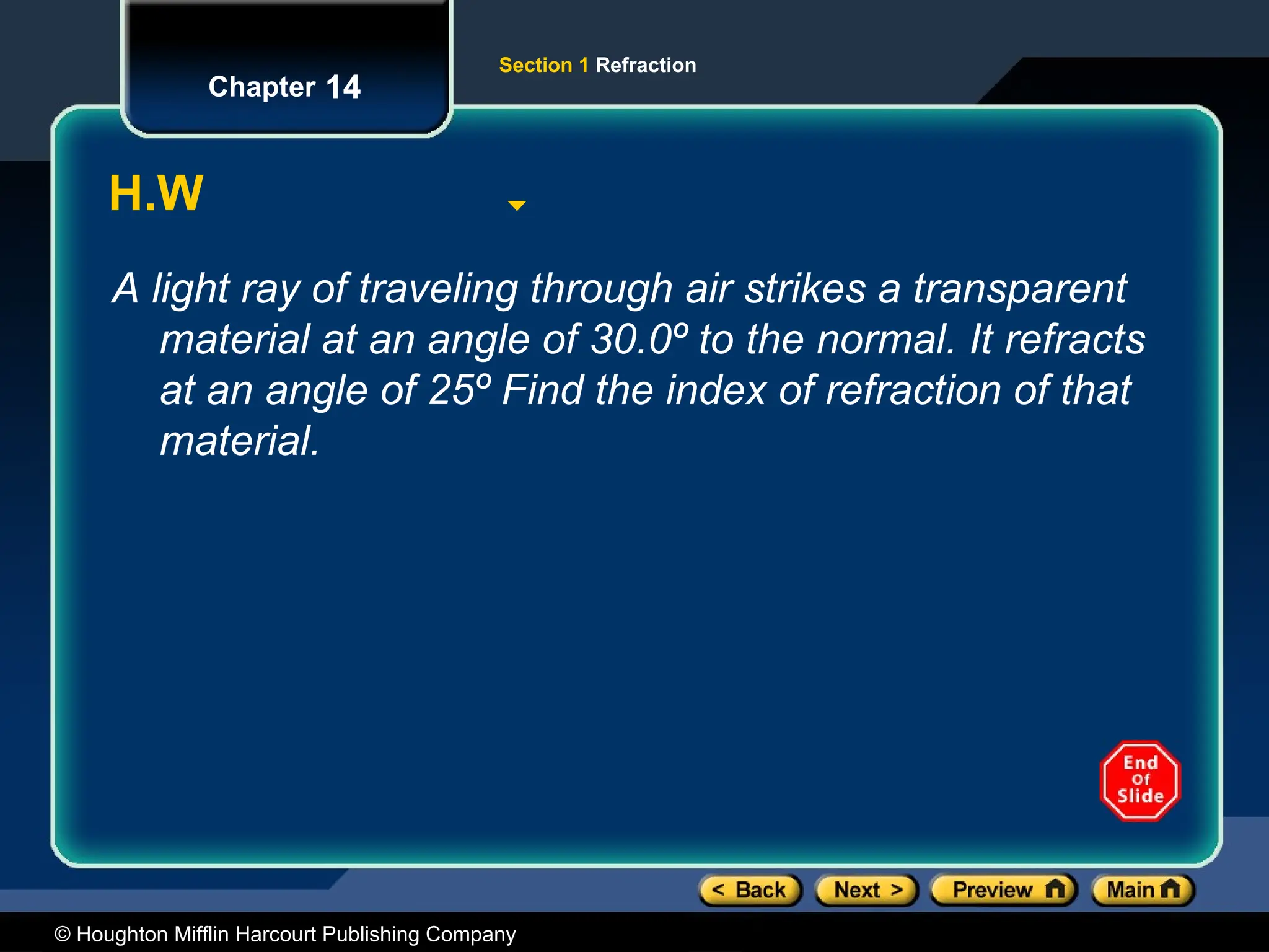 light refraction through different media | PPT