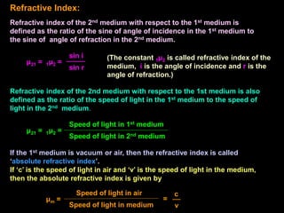Light_Refraction By Praveen Sir.ppt for 10th standard | PPT