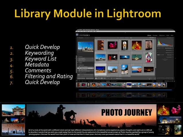 Learn Adobe Photoshop Lightroom | PPT