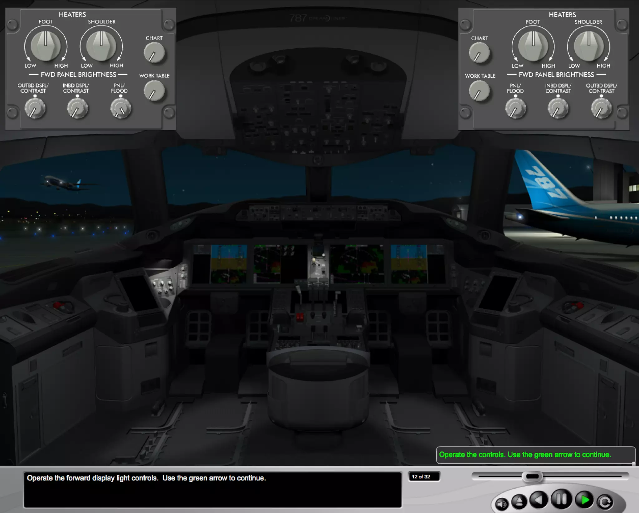 B787 Lights | PDF