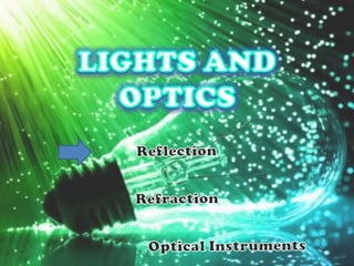 Lights and Optics - reflection, refraction and dispersion of light | PPTX