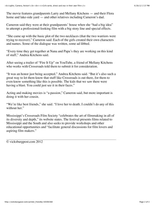 Lights, camera, action! | PDF