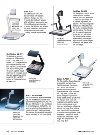 Lights, Camera, Document (Training magazine) | PDF