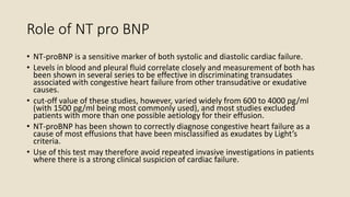Lights criteria pleural diseases | PPTX