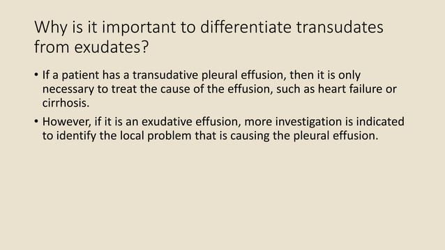 Lights criteria pleural diseases | PPTX | Lung and Respiratory Health ...