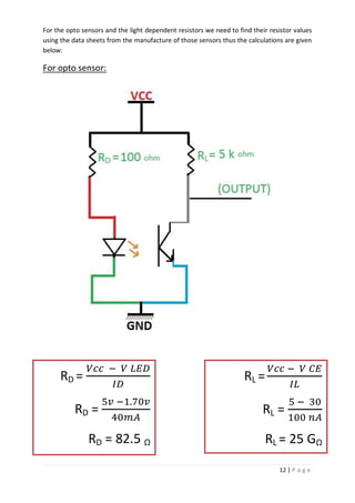 Report - Light Sensing Robot | PDF