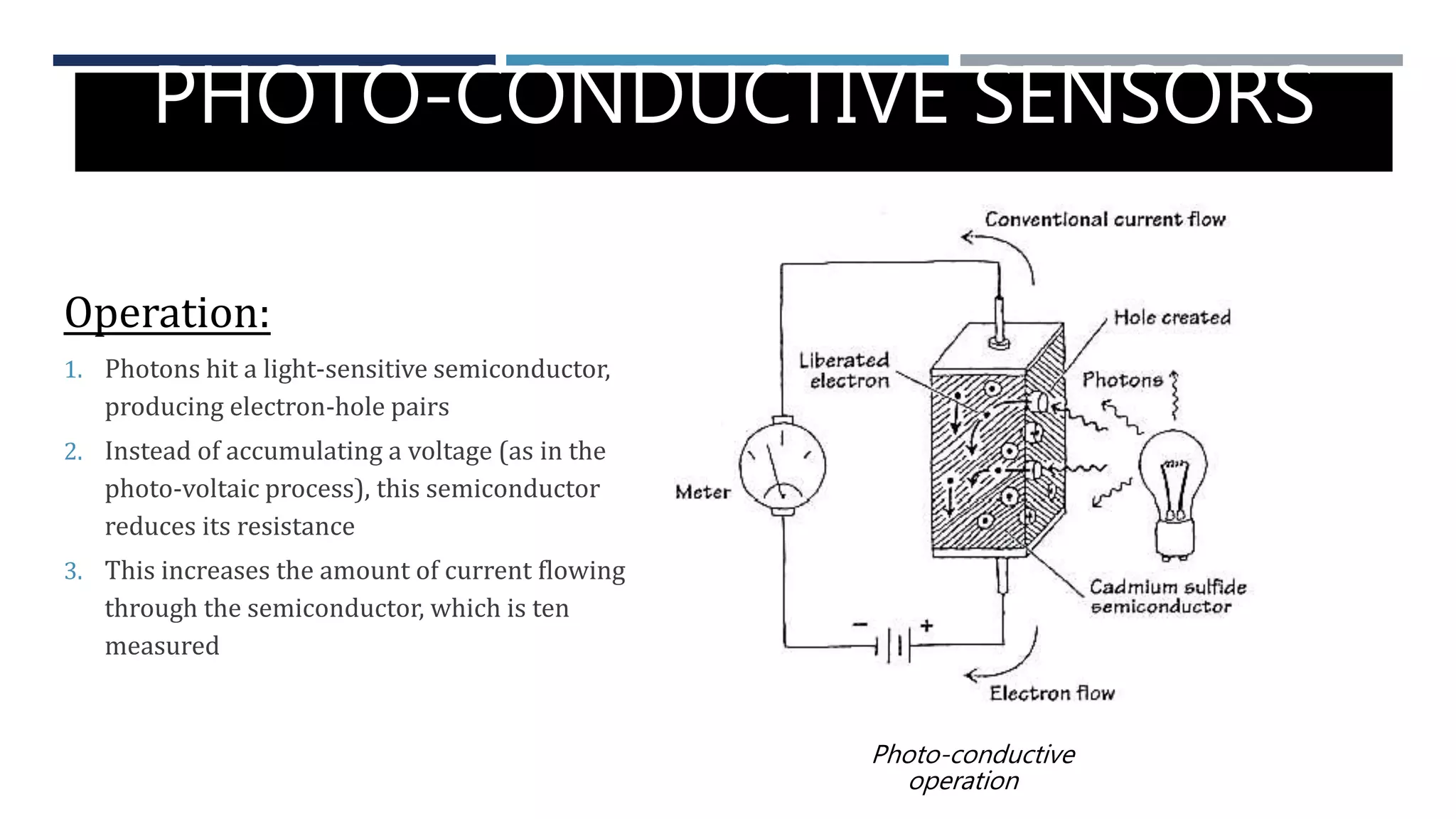 Light sensors seminar | PPTX