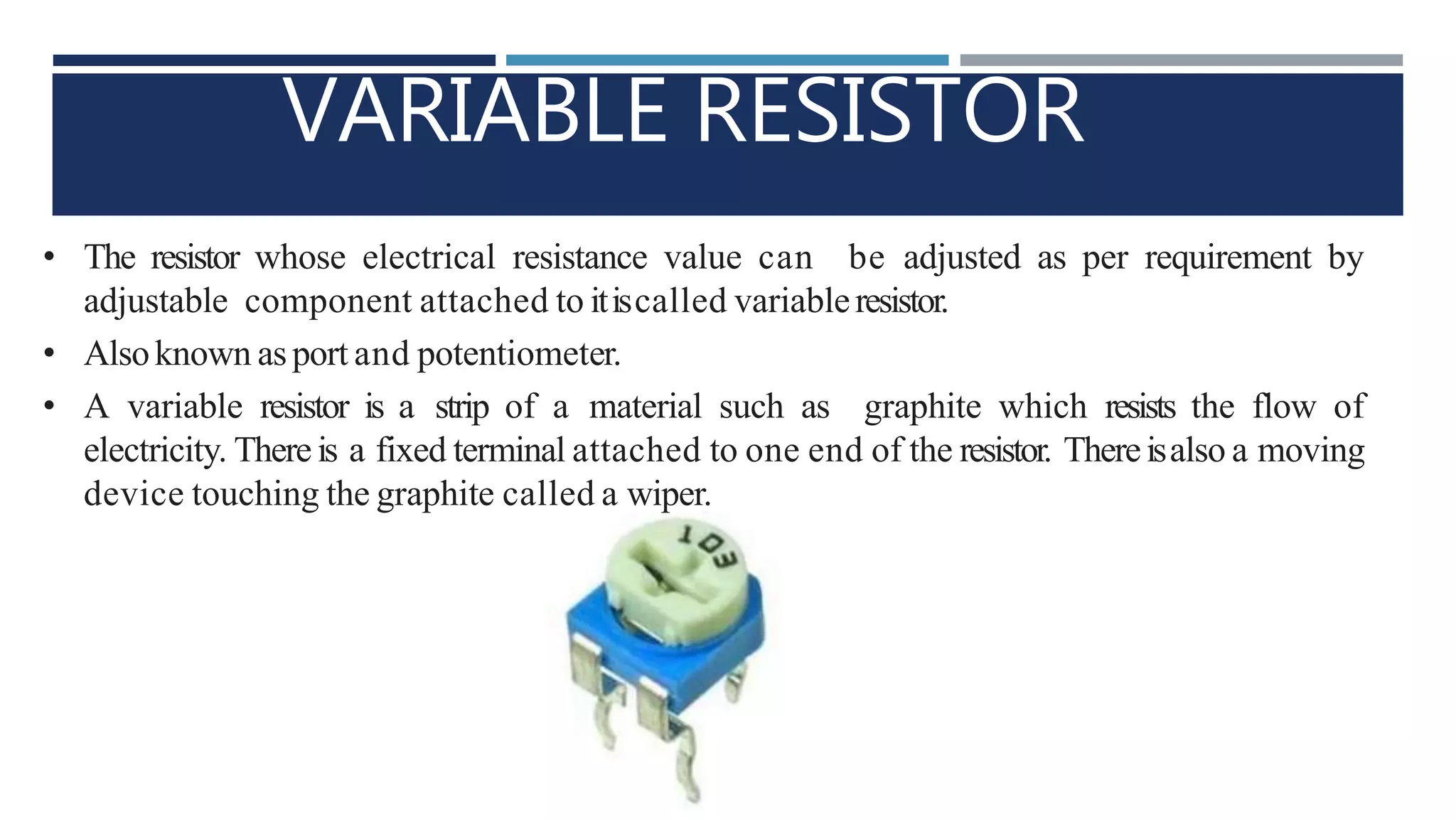 Light sensors seminar | PPTX